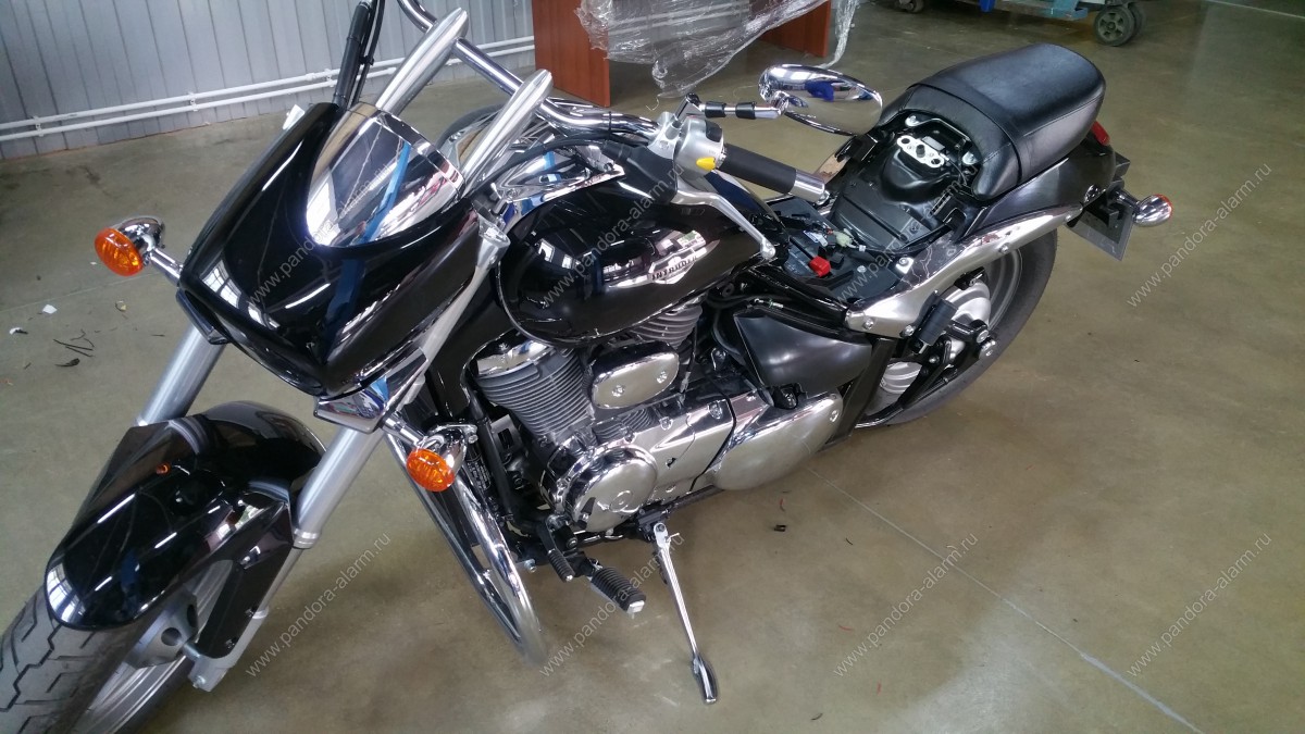 Suzuki Intruder установка Pandect X-1100 moto